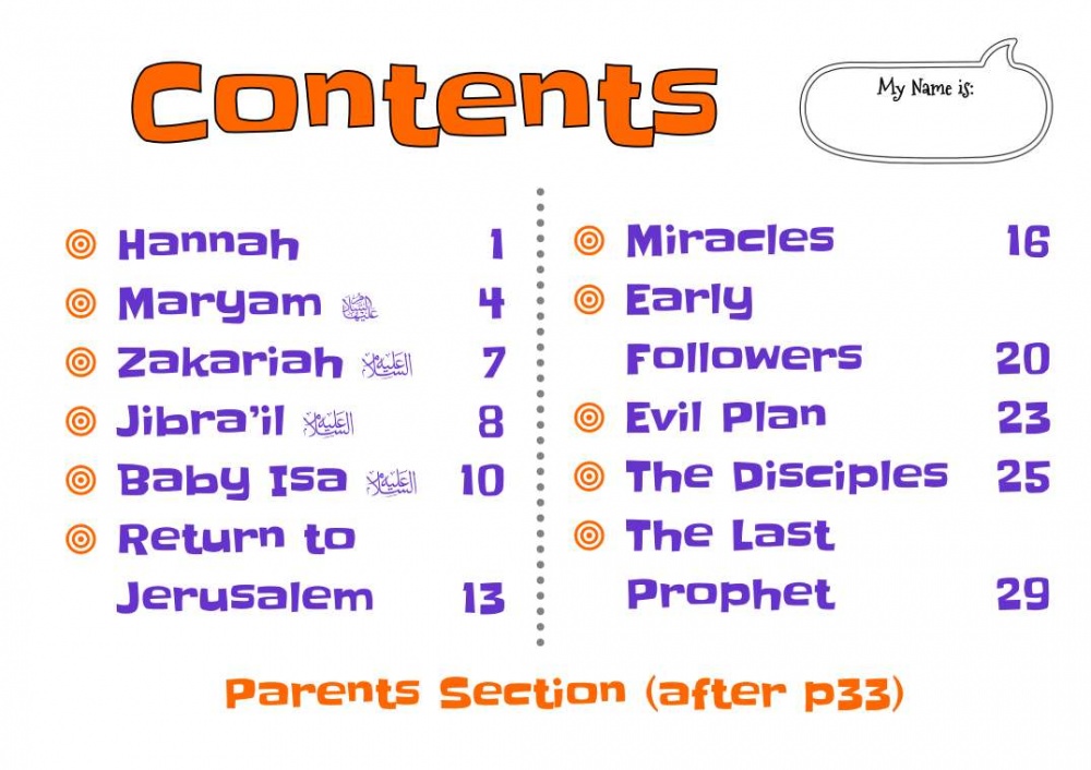 Prophet Isa AS - a kids friendly story book of our Prophet Isa with a ...