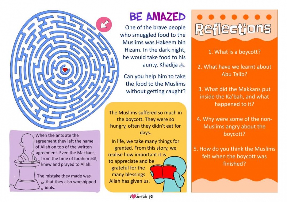 Seerah poster - The life of Prophet Muhammad pbuh - Birth to Hijra ...