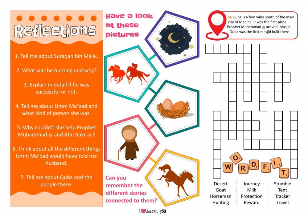 Seerah poster - The life of Prophet Muhammad pbuh - Birth to Hijra ...