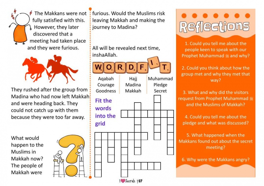 Seerah poster - The life of Prophet Muhammad pbuh - Birth to Hijra ...